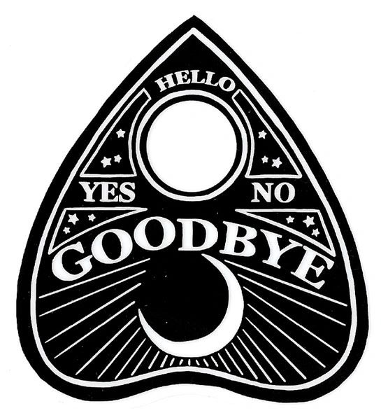 Gothic Ouija Vinyl Sticker