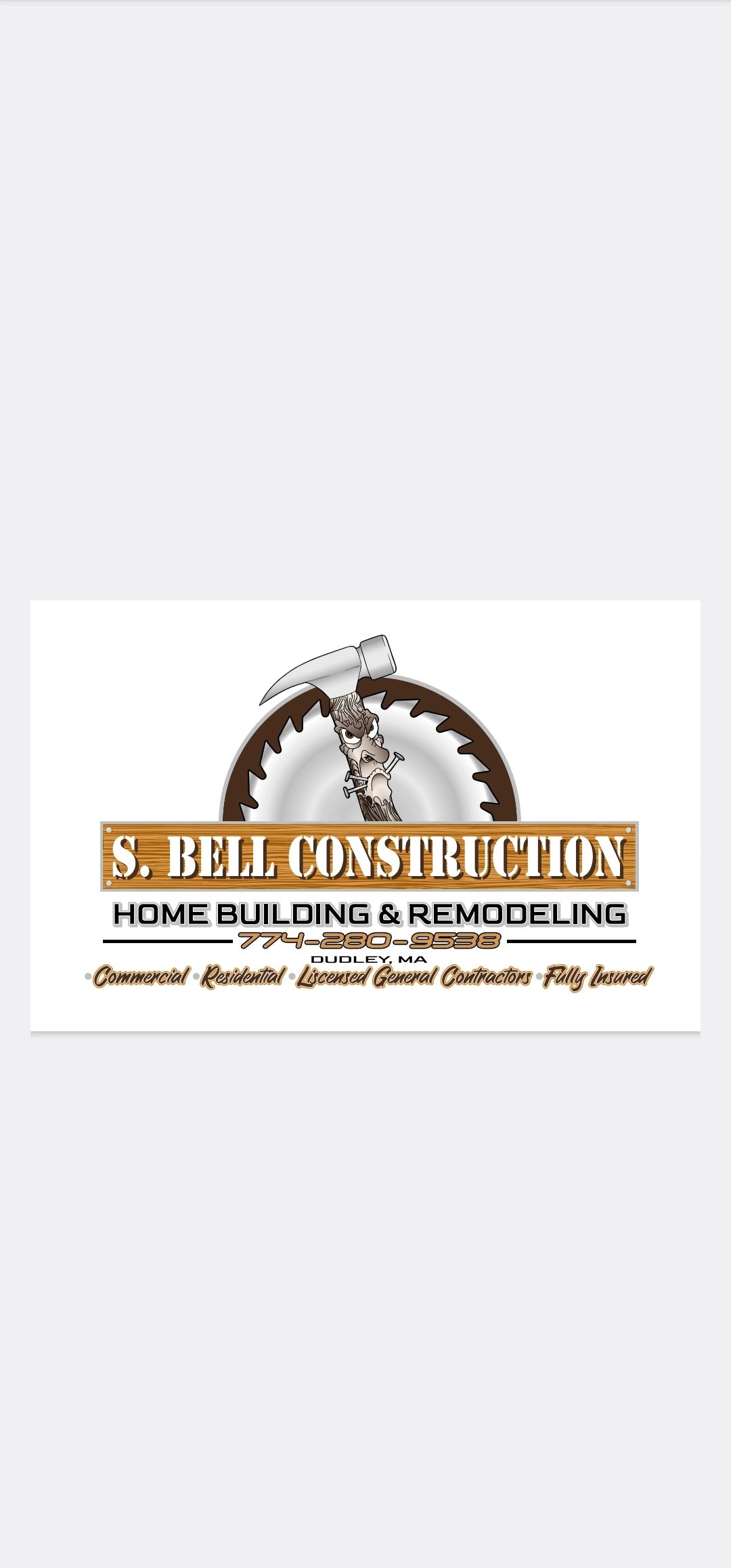 Custom home and addition building Sbell Construction