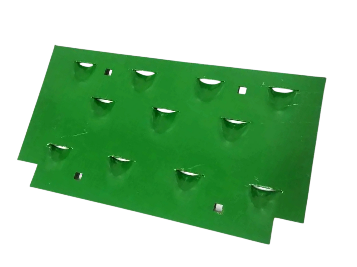 Hay restrictor RH plate for bale chamber JD 24T 224T 327 328 336 337 ...