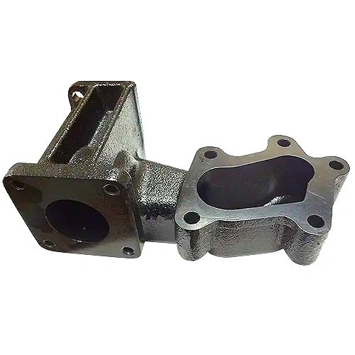 Elbow for exhaust manifold for 5 bolt turbo NH LS170 L170 L175 C175 ...