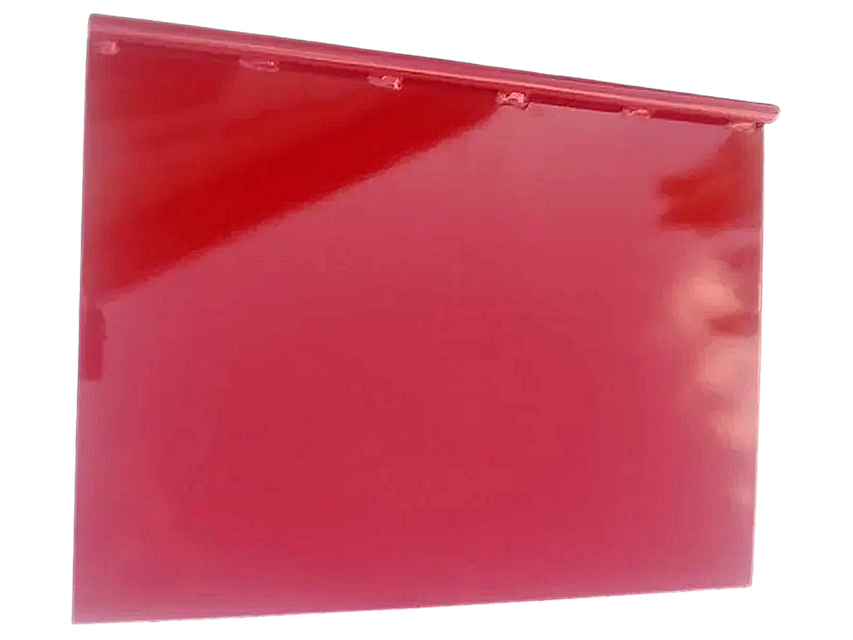 Metal deflector on hammer mill hopper inlet NH 355 358 - Part # 719677 ...