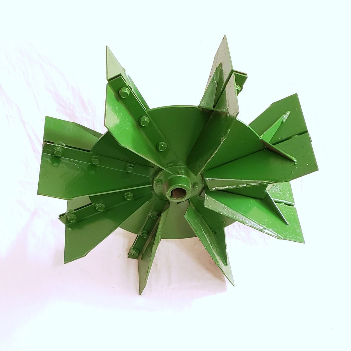 Fan, rebuilt, improved & balanced for JD 300 corn husker picker Part ...