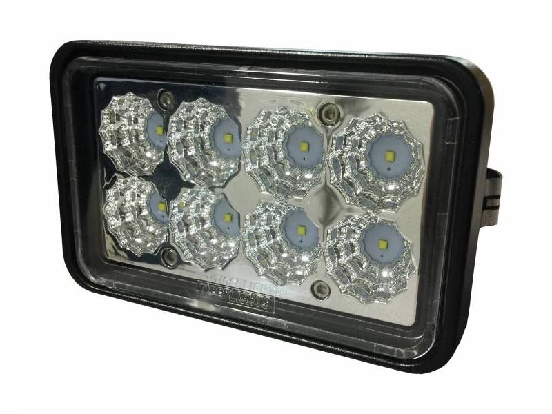 Tiger LED light w/clip 2000 lumens NH LX LS skid loader Part # 86533428 ...
