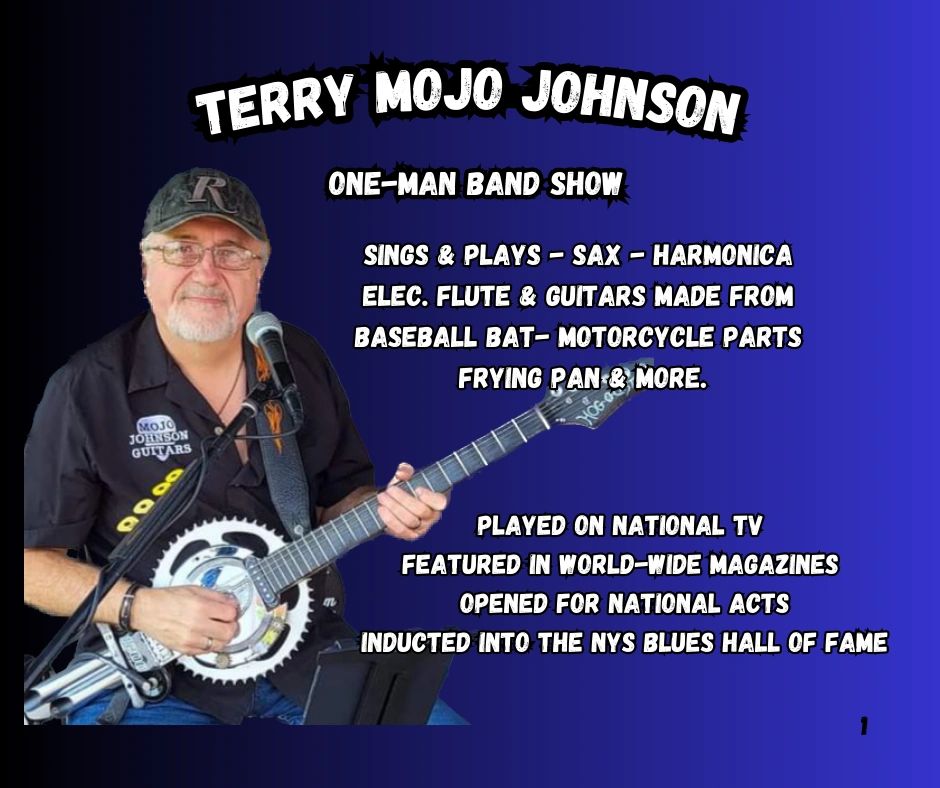 Terry Mojo Johnson's One-Man Band. Mojo Johnson Guitars - Custom Guitar ...