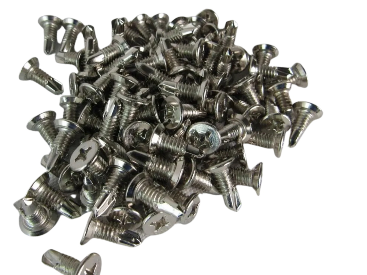 #12 SELF DRILLING HINGE SCREWS (100 PACK)