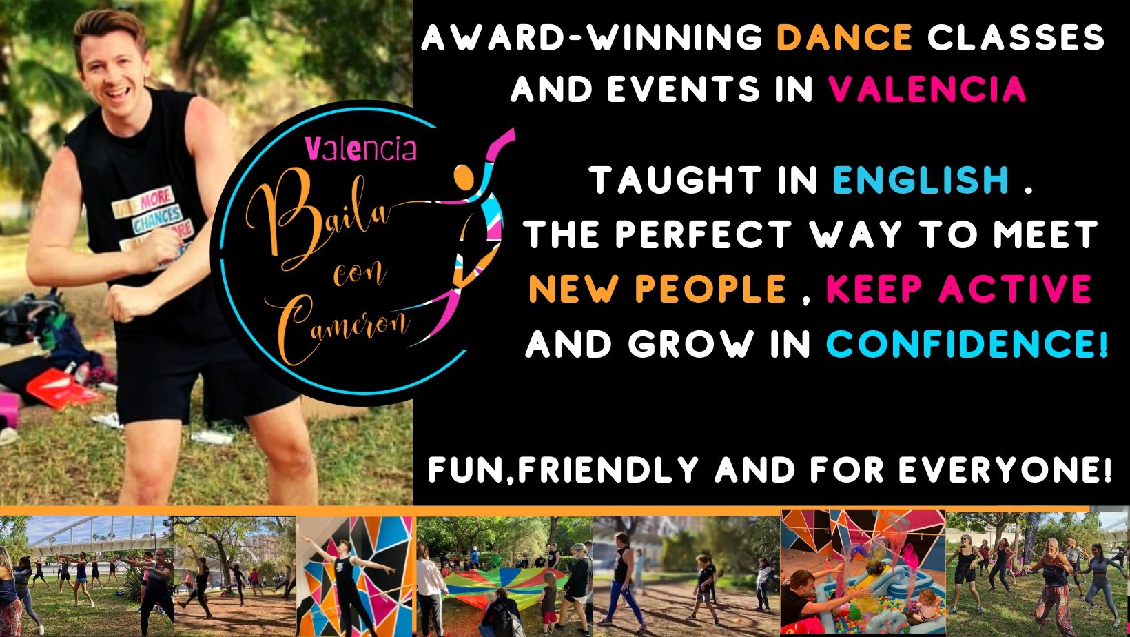 Baila con Cameron - Dance School Valencia, Book a Class