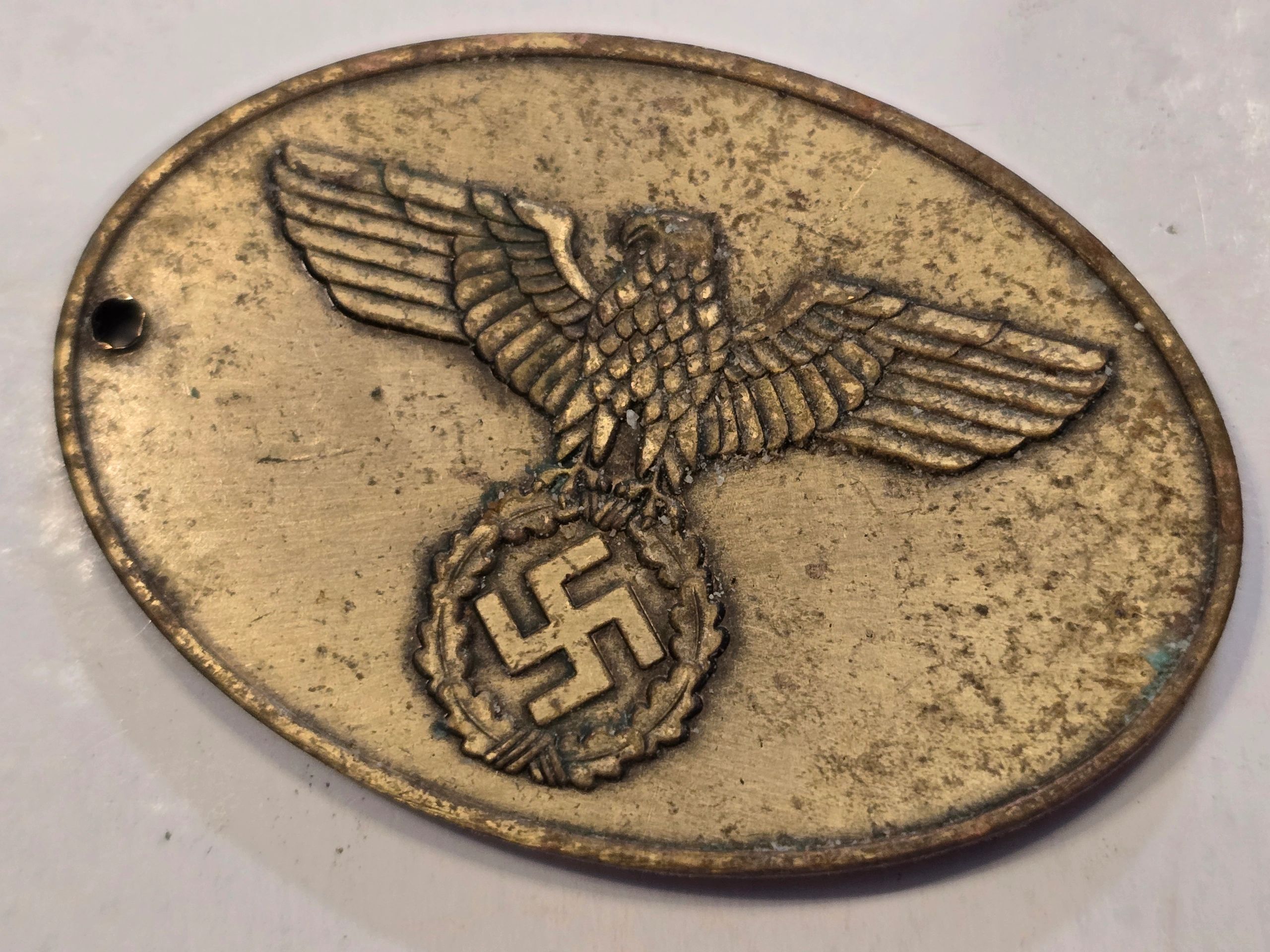 WWII German Police Warrant Discs: Gestapo, Kripo & Prussian Types