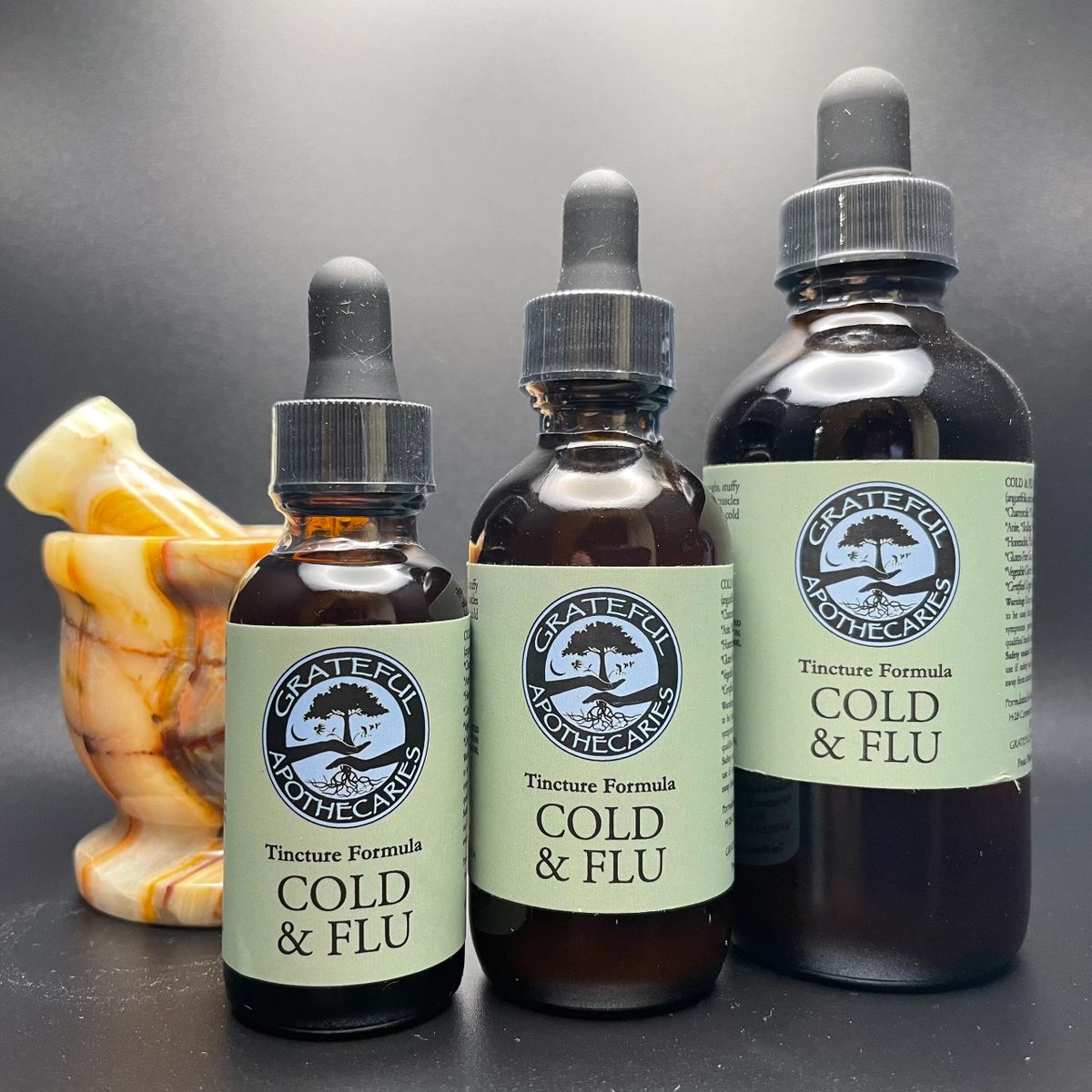 Grateful Apothecaries COLD & FLU Tincture Formula