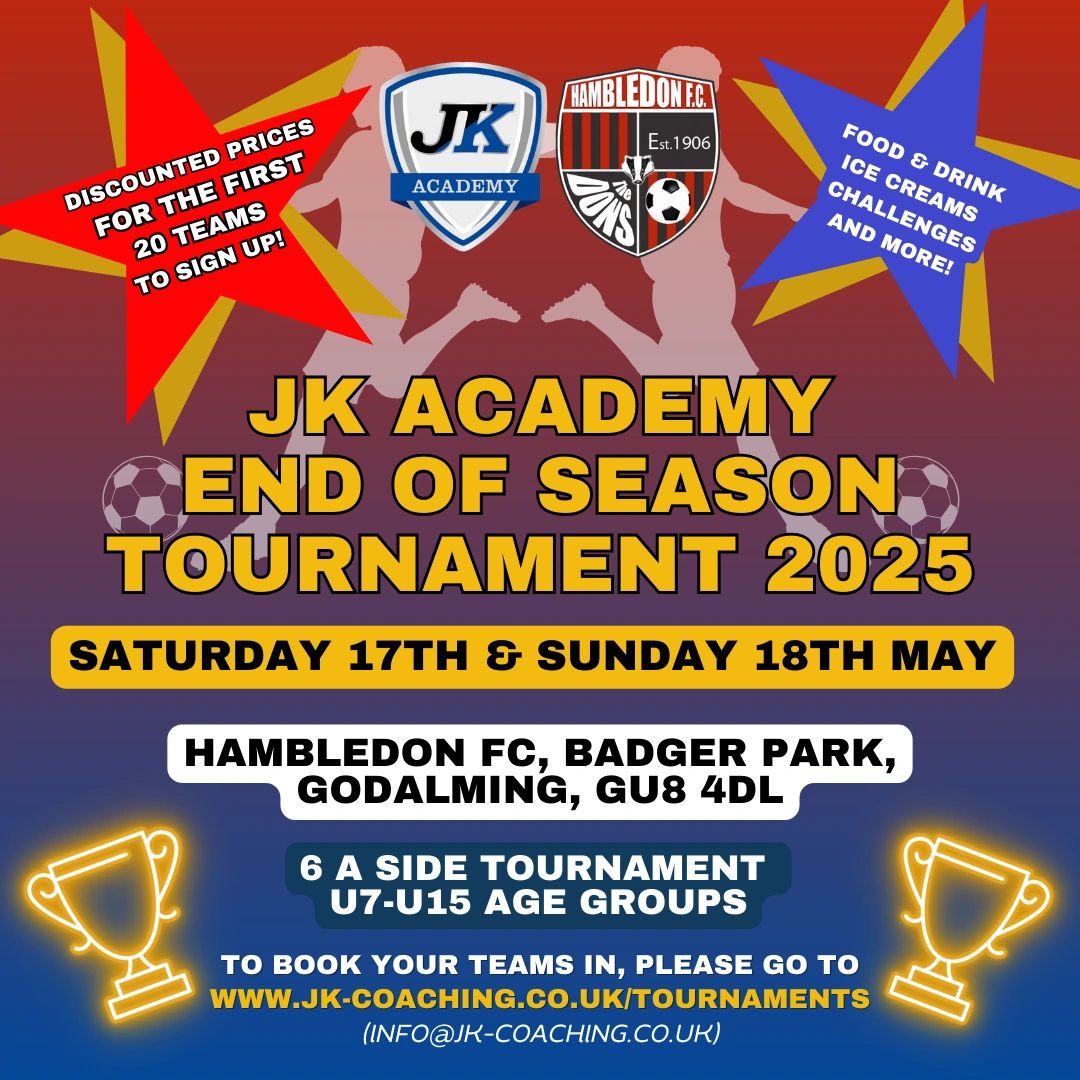 JK Coaching - Football Coaching, Football Academy