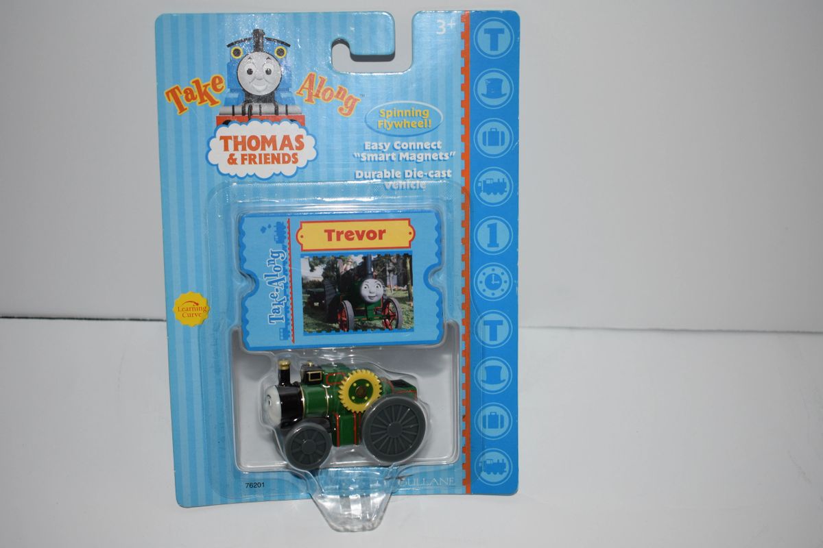 RC2 Thomas & Friends Take Along Trevor Train Engine 2002 NIP