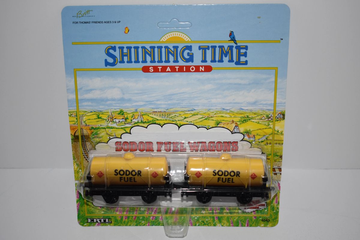 Ertl Shining Time Station Thomas the Tank Engine Sodor Fuel Wagons 1993 MOC