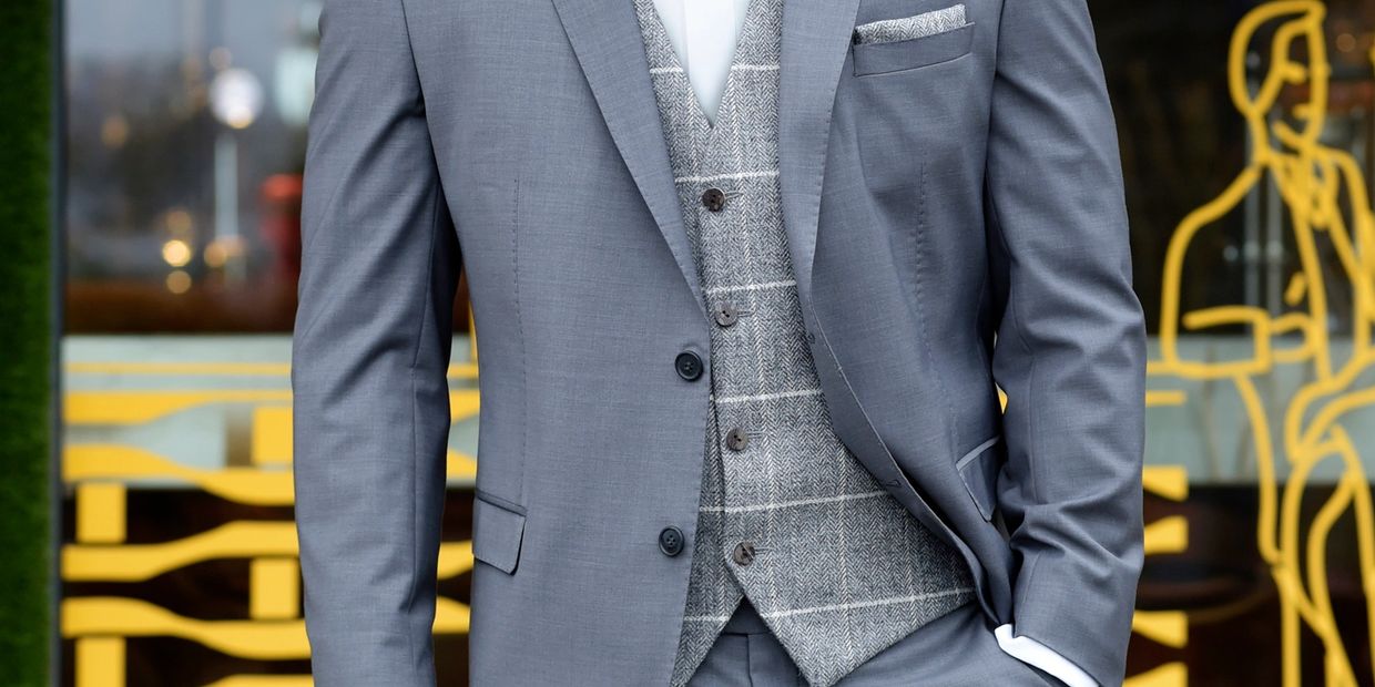 Caterham Formal Wear - Caterham Suit Hire, Tweed Suits