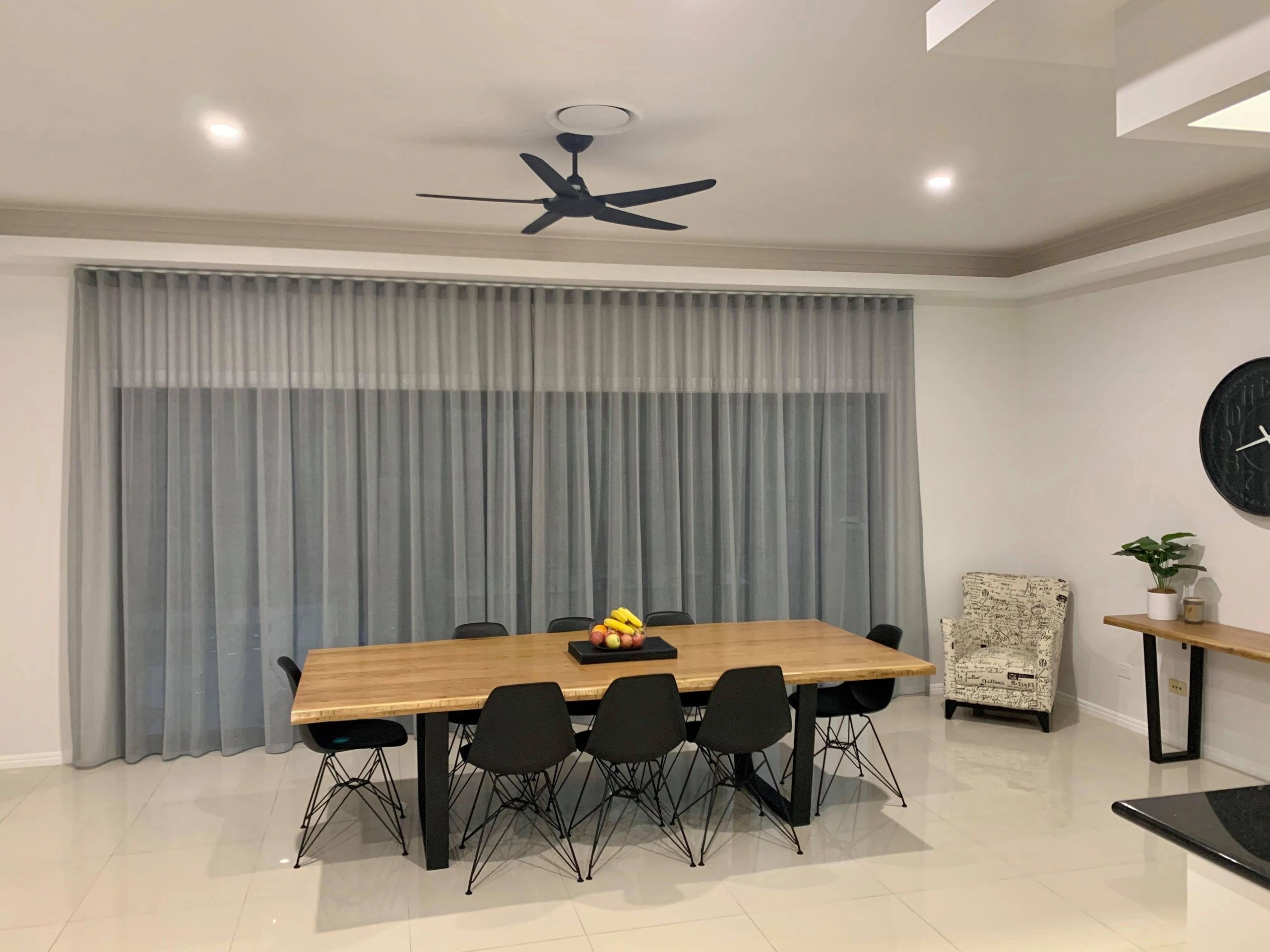 Grey Sheer Curtains Spotlight