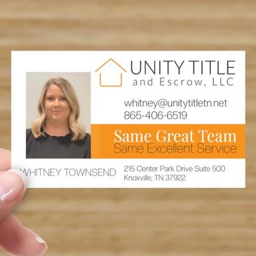 Unity Title and Escrow, LLC