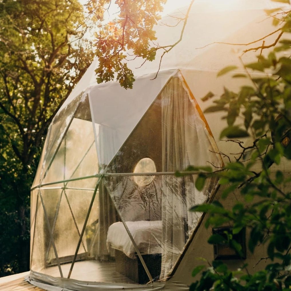 Geodesic Domes | Tobin Lake Leisure