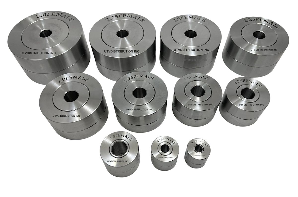 Dimple Die Set 11 Commercial Grade Sheet Metal Dimpling Crater Tools