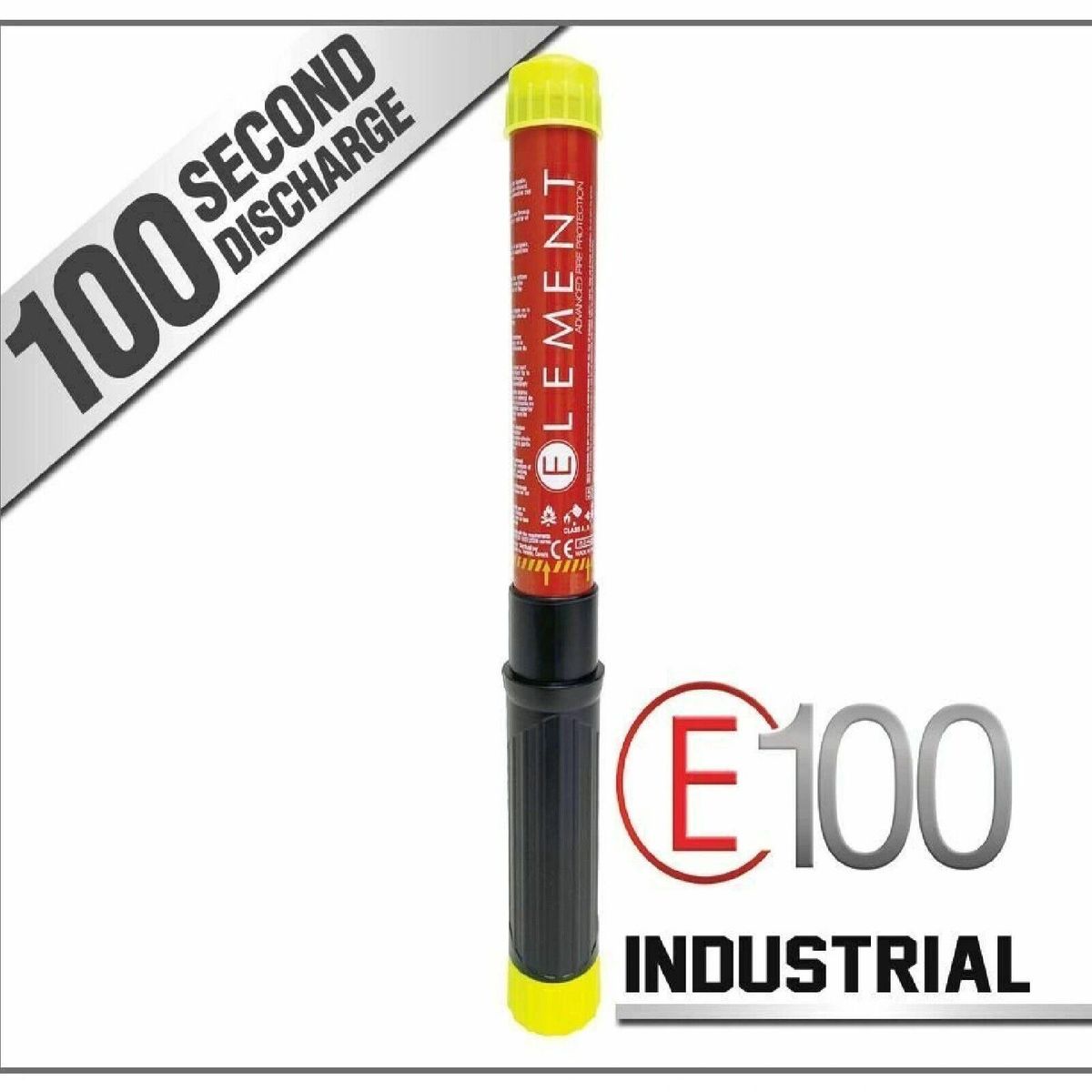ELEMENT E100 Fire Extinguisher 40100, 100 second discharge USA NO MAINTENANCE