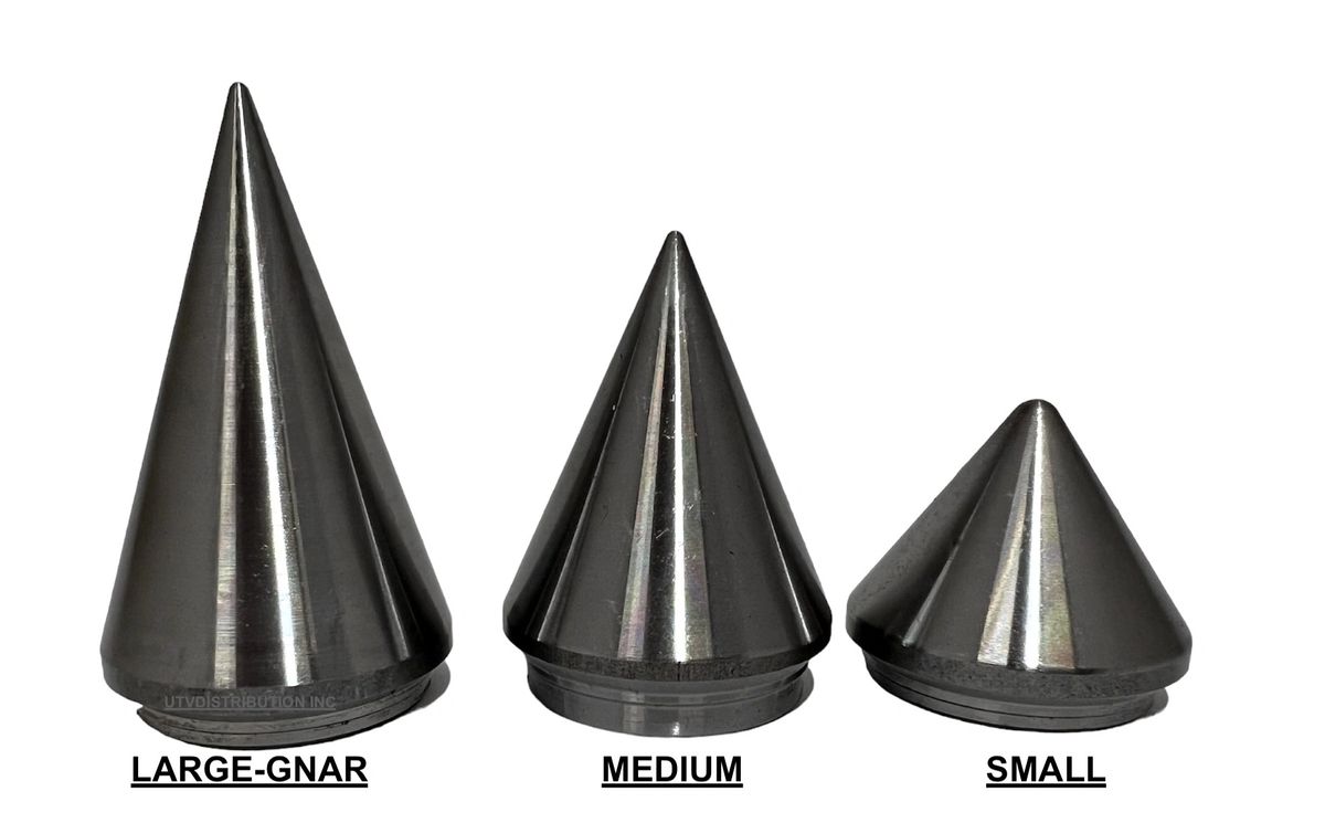 Spiked & Flat Tube Caps