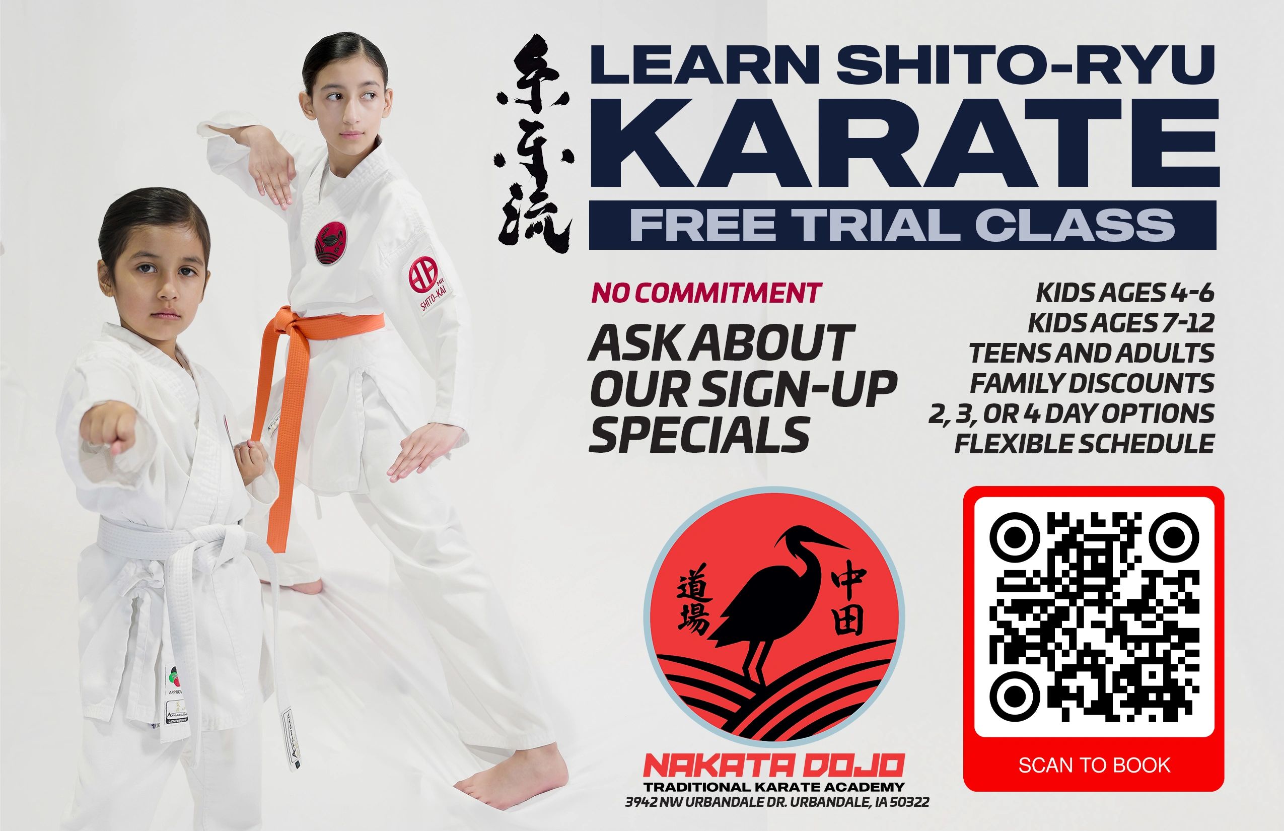 Learn Karate at Nakata Dojo - Martial Arts Training