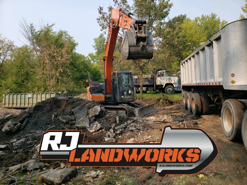 RJ LandWorks - Small Excavating, Grading