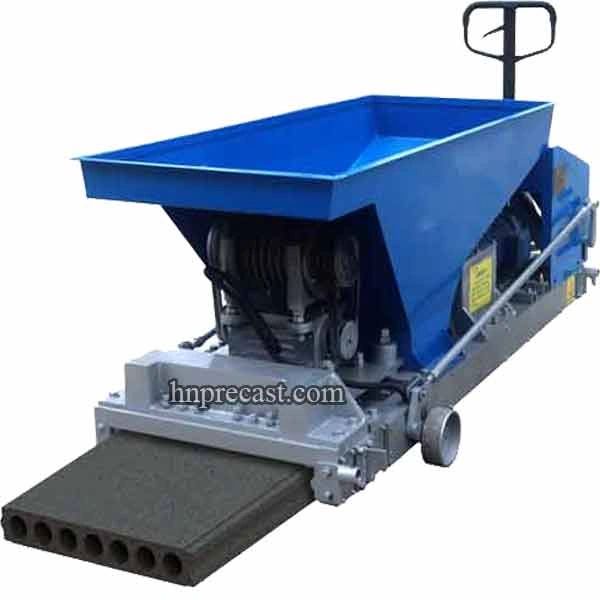 Maintenance of precast wall panel extrusion machine