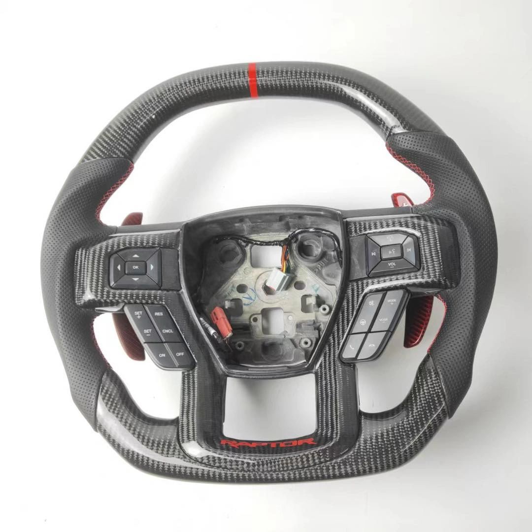 READY TO SHIP - 2015-2018 F-150 Ford Raptor Steering Wheel