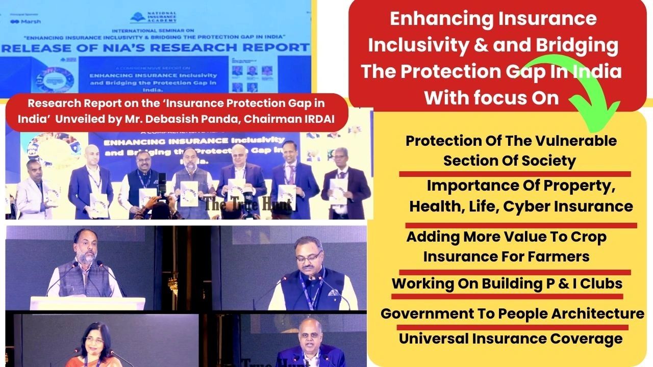 NIA Report On Insurance Protection Gap in India Unveiled,Mumbai