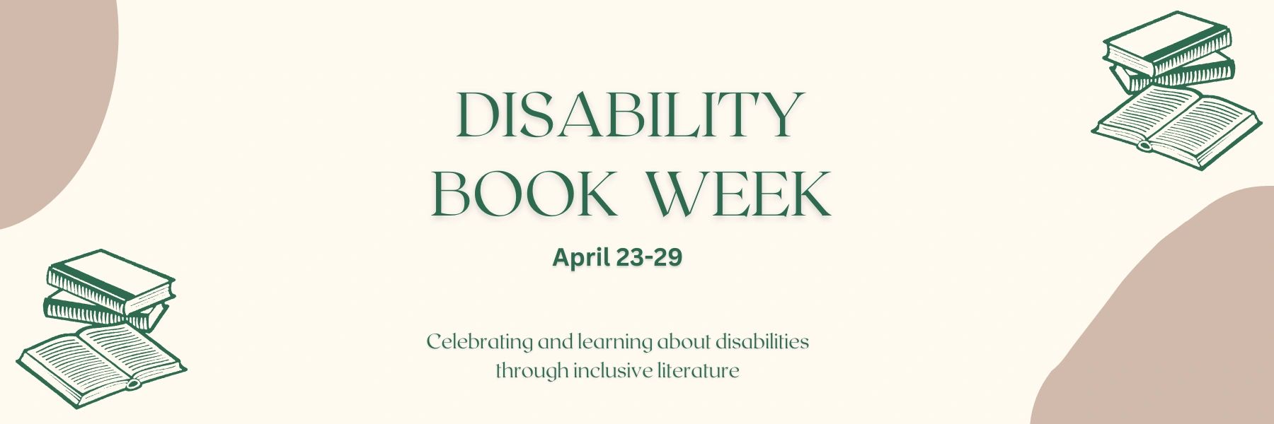 Disability Book Week - Disability Book, Inclusive Books
