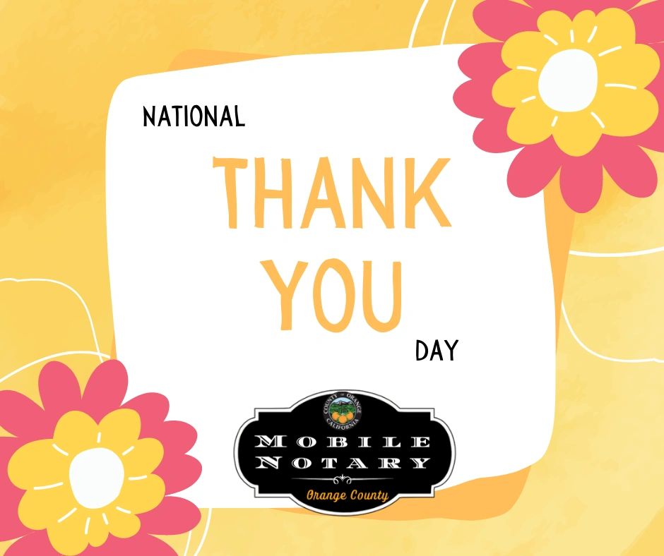 National Thank You Day