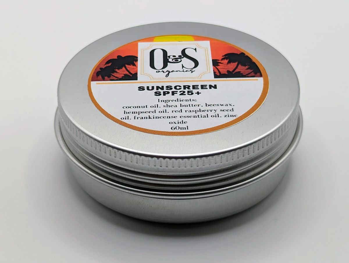 ORGANIC SUNSCREEN SPF 25+