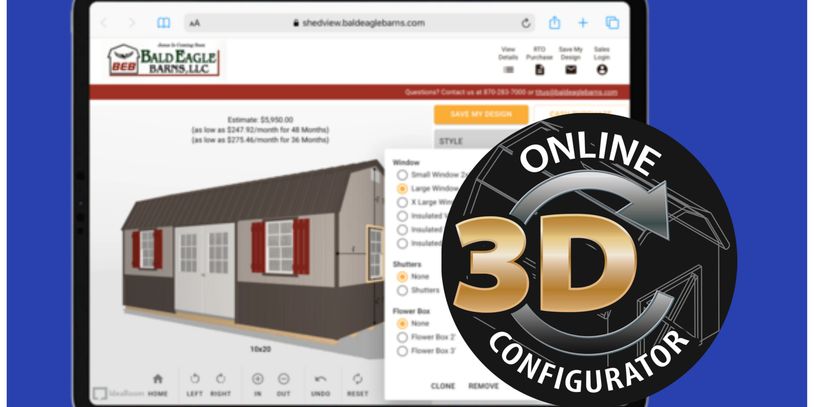 Bald Eagle Barns, Storage Sheds, Storage Buildings, Mini Barns, Car ...