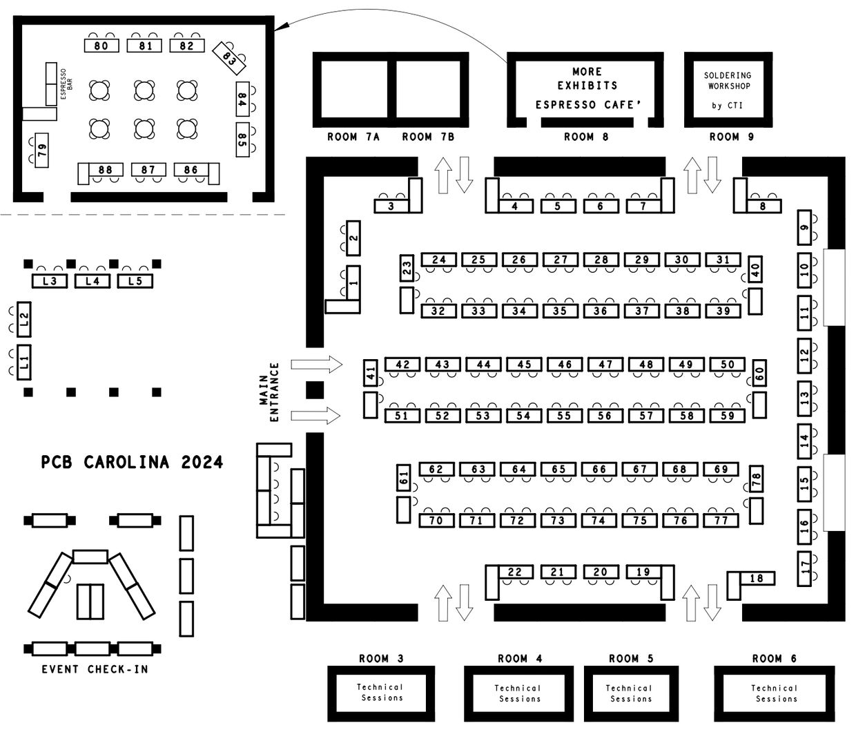 Floor Layout | PCB Carolina