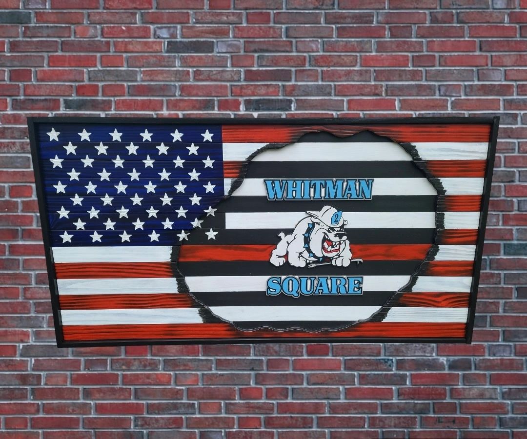 Custom Firefighter Flag