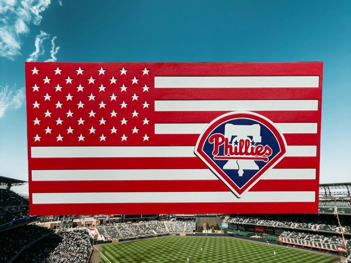 Phillies Small Flag