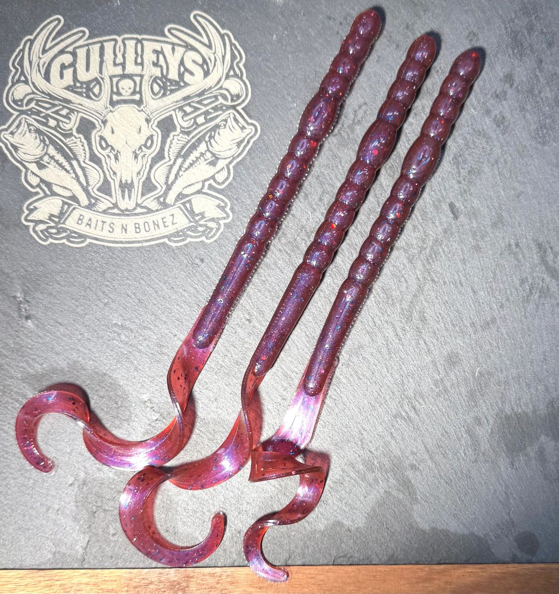 10" Curly Tail Worm (8-Pack)