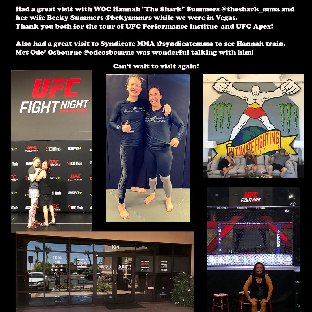 Great visit with WOC Hannah Summers and Becky Summers