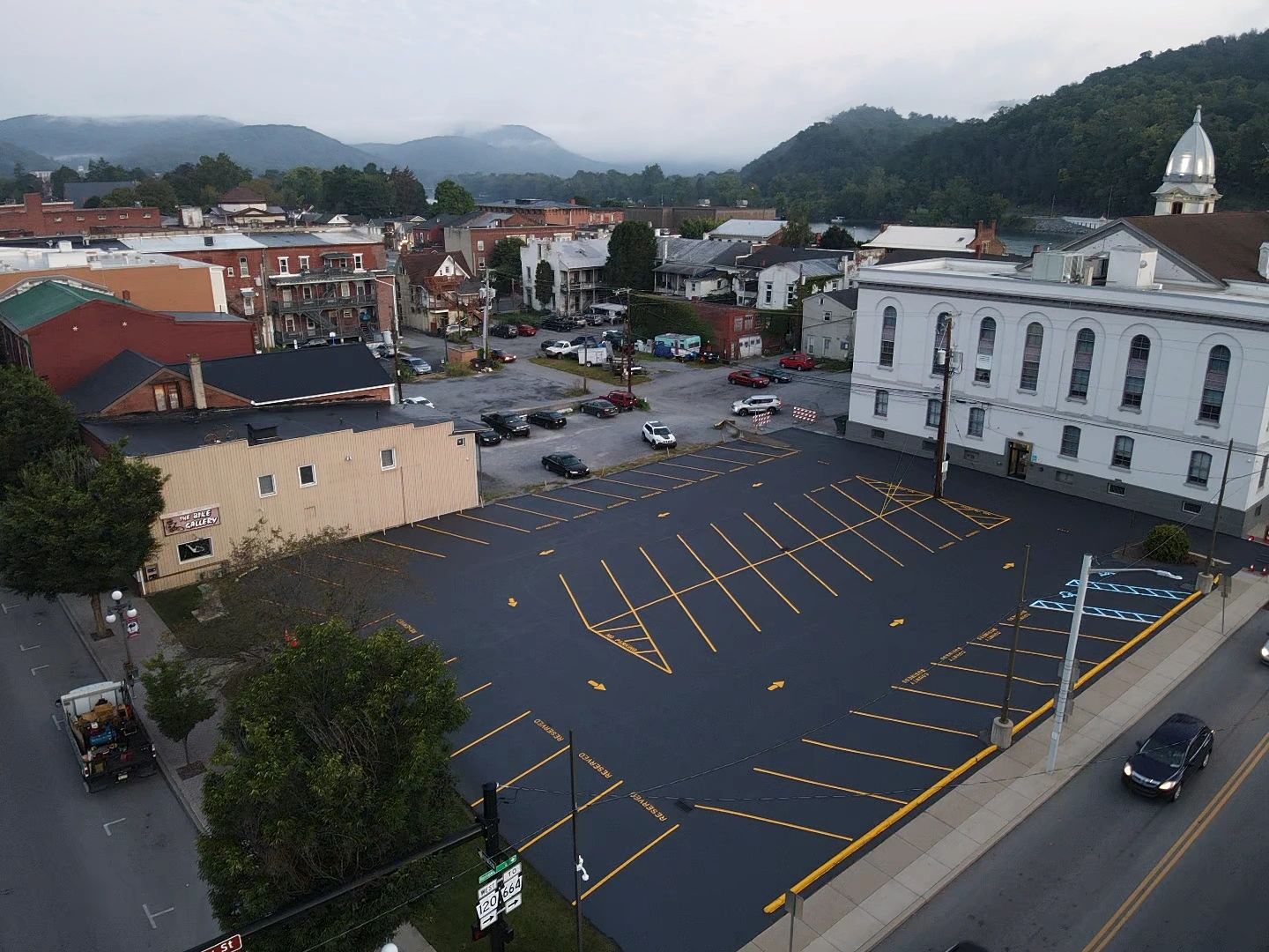 Aungst's Asphalt Services - Asphalt Striping, Asphalt Sealcoating ...