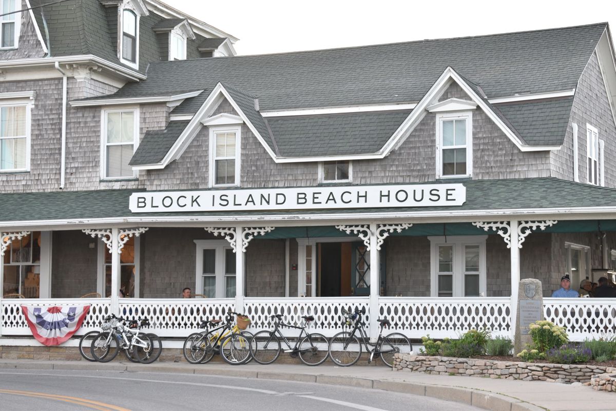Biking to Block Island Beach House