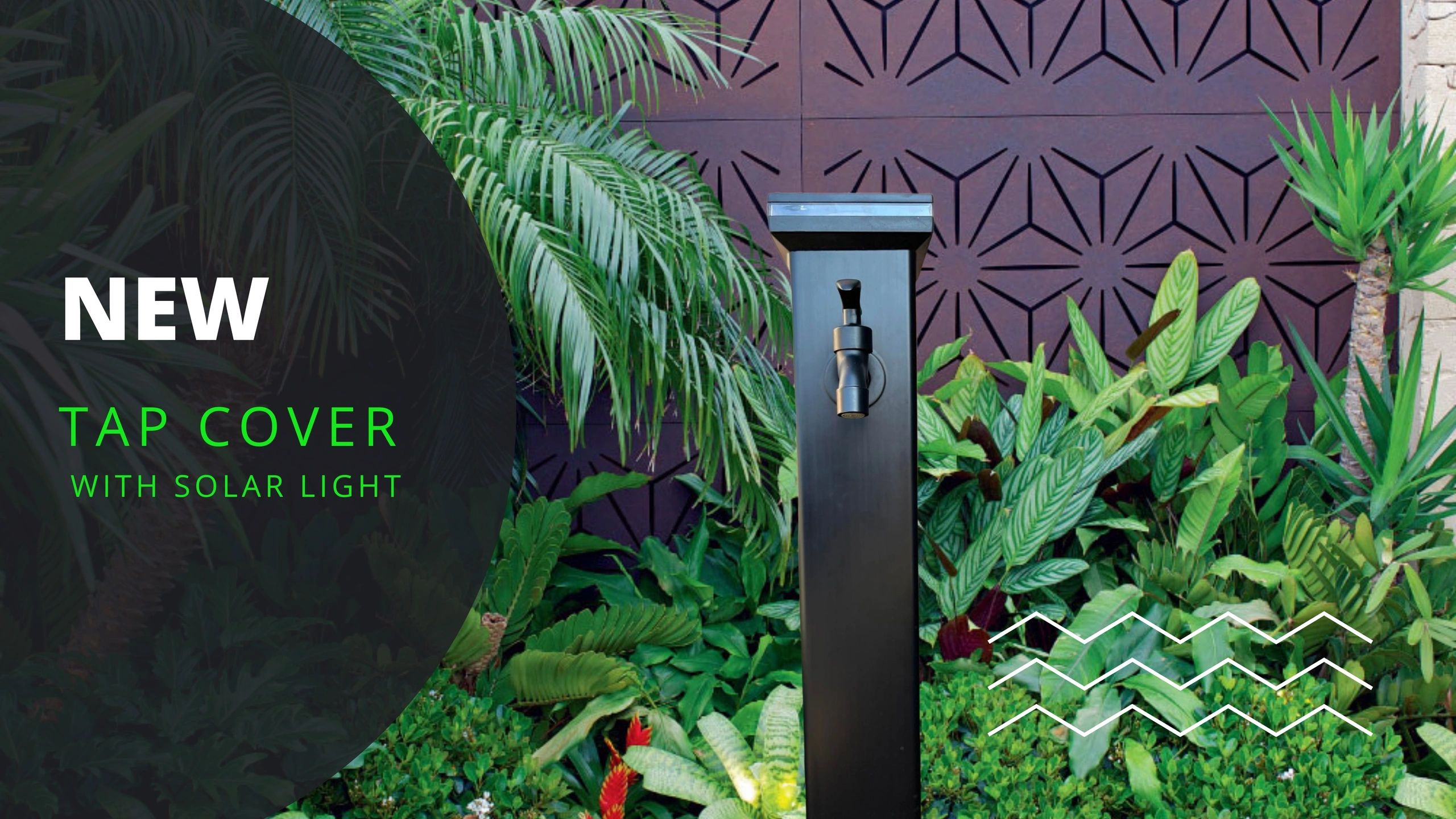 Concealea - Tap Cover with Solar Light