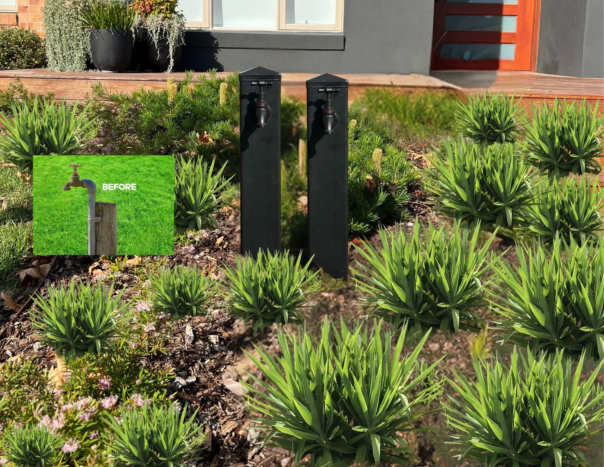 Concealea - Tap Cover with Solar Light