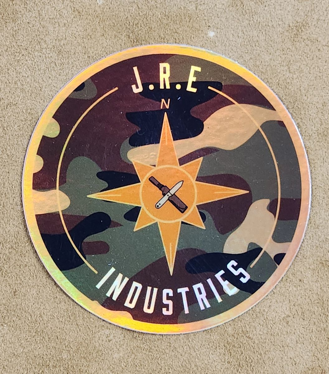JRE Vinyl Holographic Sticker
