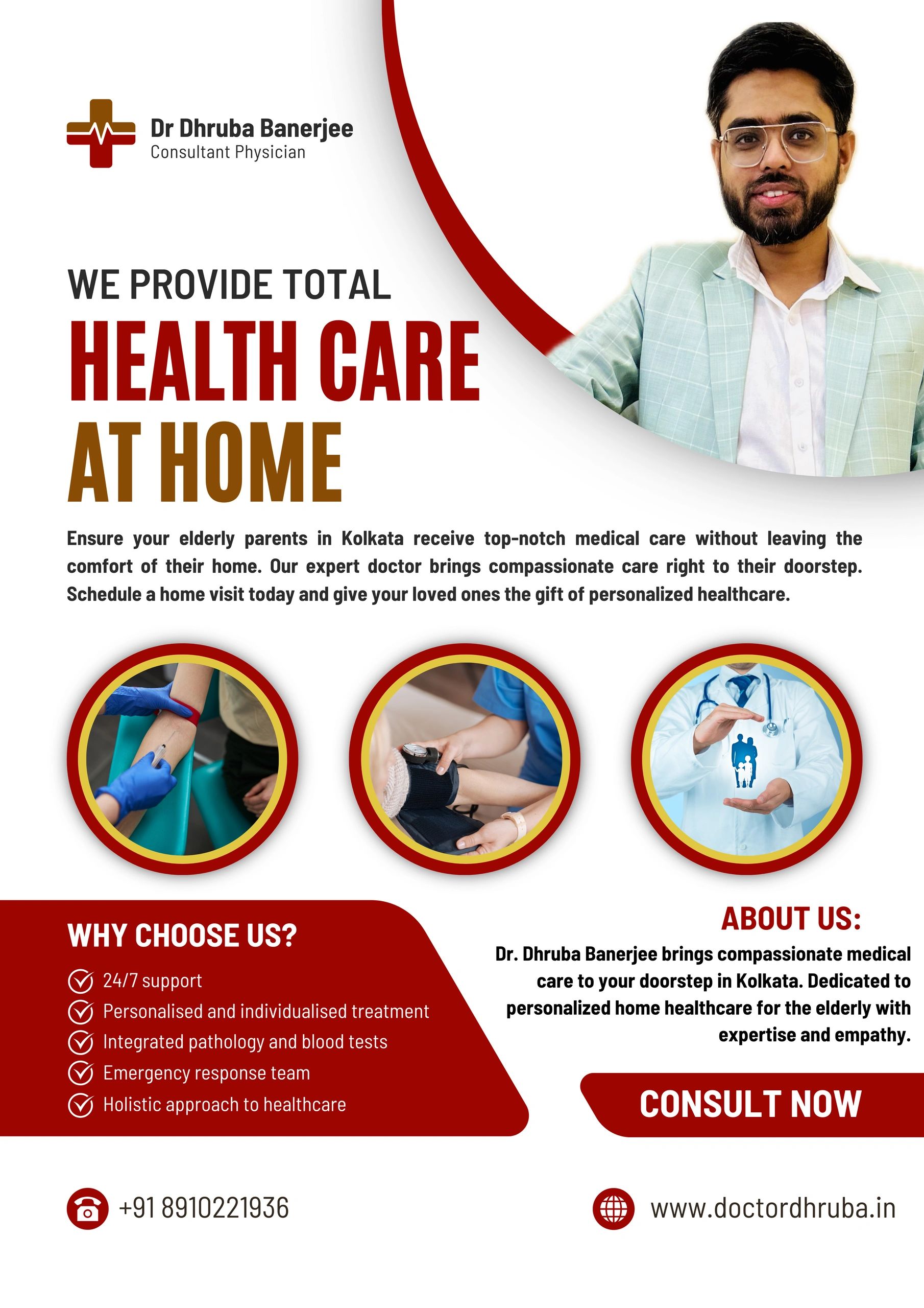 Book a Doctor Home Visit 24/7 In Kolkata