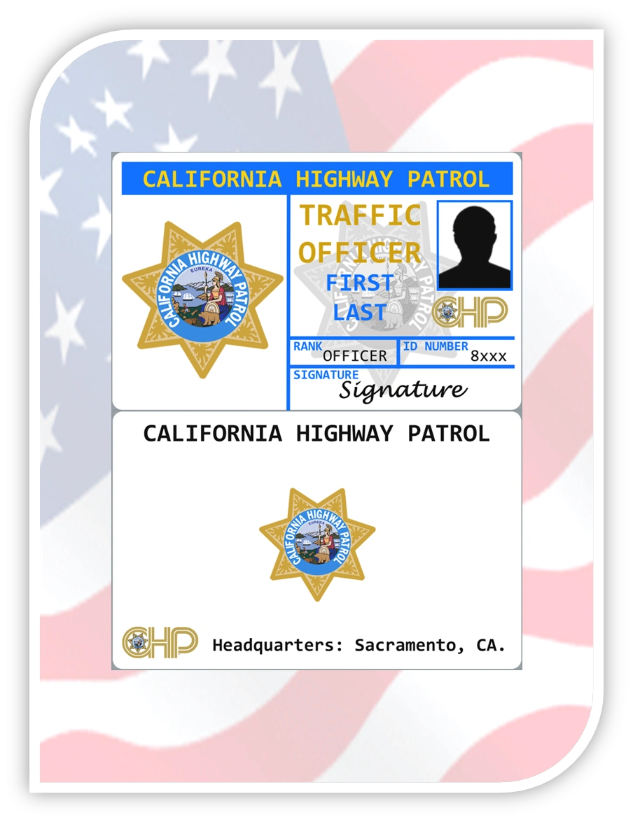 U.S. POLICE - CALIFORNIA HIGHWAY PATROL