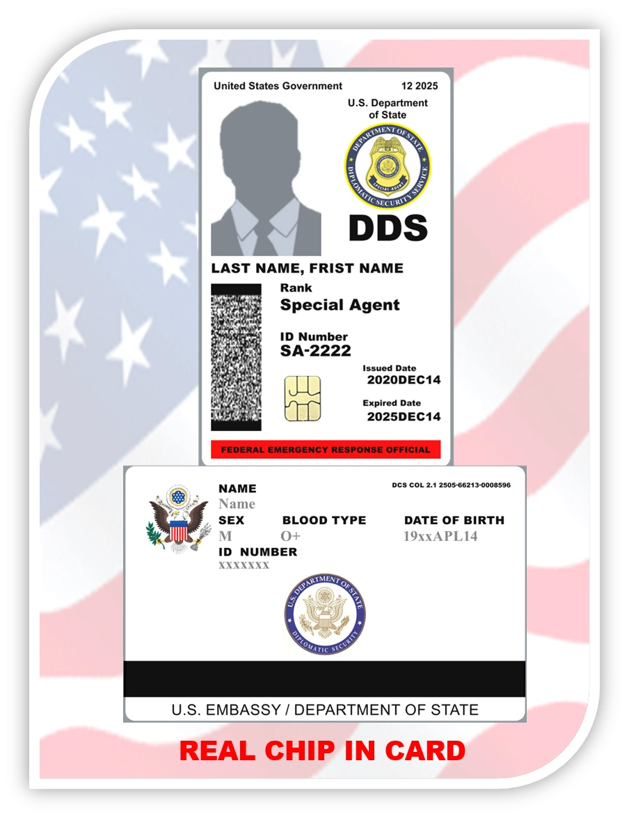 DDS–DEPARTMENT DIPLOMATIC SECURITY SERVICE