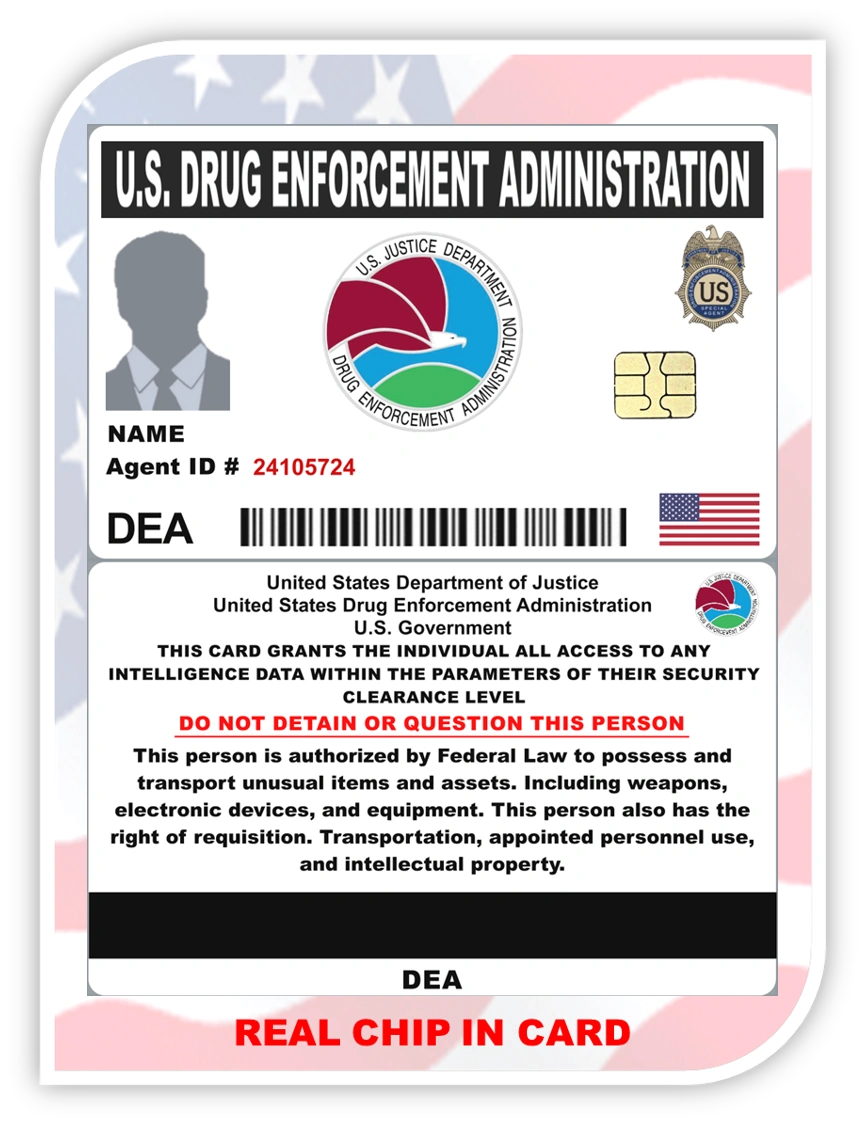 DEA–DRUG ENFORCEMENT ADMINISTRATION