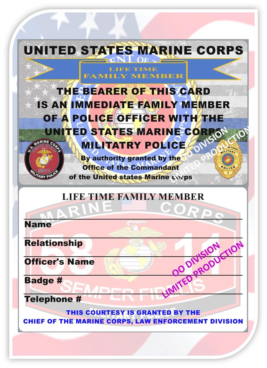 U.S MARINE CORPS POLICE