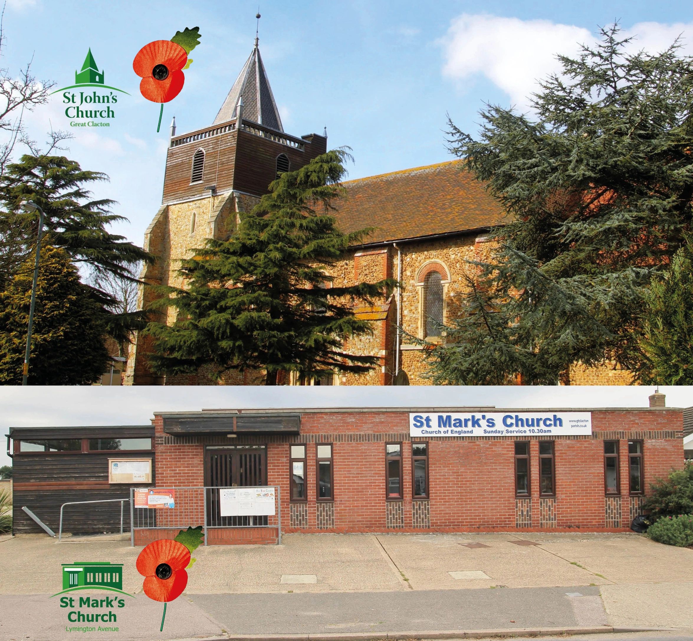 Great Clacton Parish of St John's & St Mark's Churches