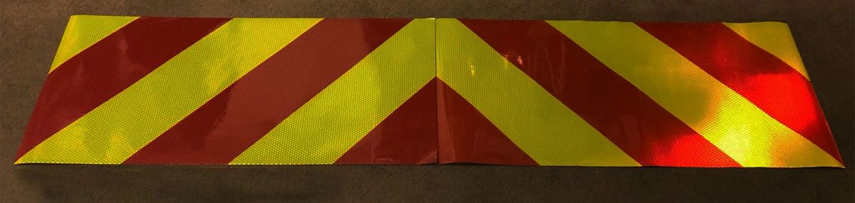 Chevron Panels - Two Piece - High Visibility Reflective - Nikkalite ...