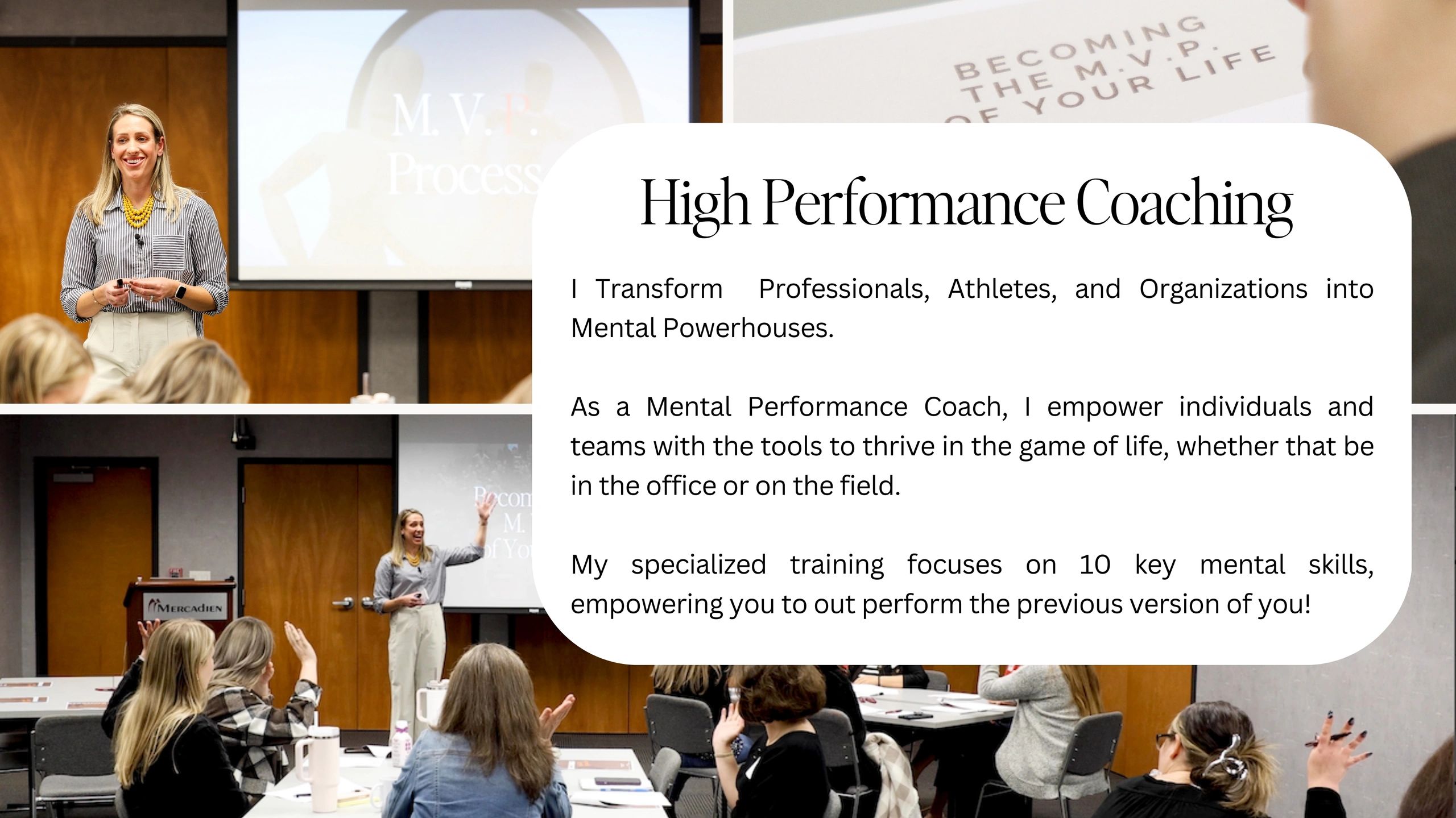 Mental Performance Coaching - Brett Ashley Davis