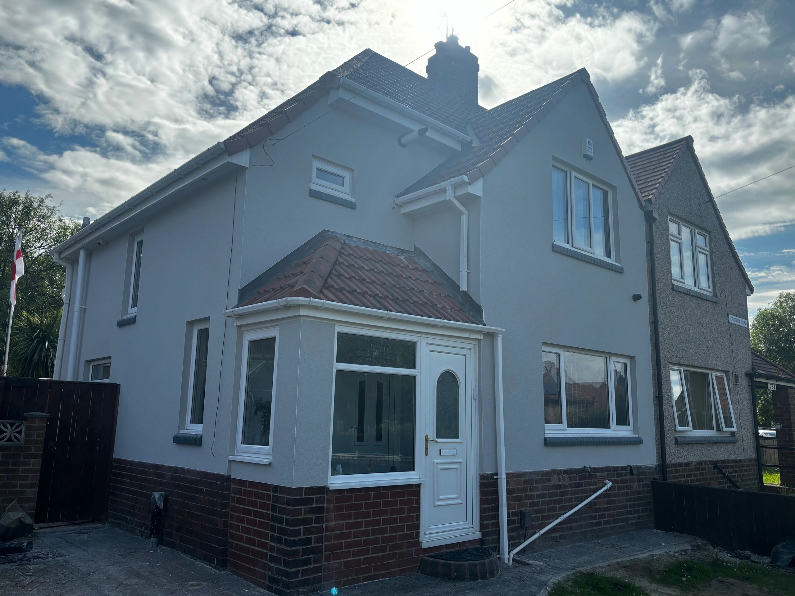 External Rendering and Coloured Render Services | LG Plastering and Rendering
